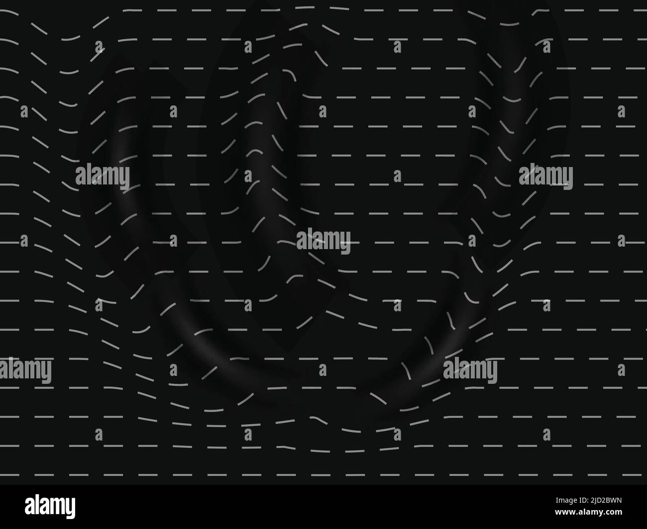 Abstract Black Background With Cutting Wavy Lines Stock Vector Image ...