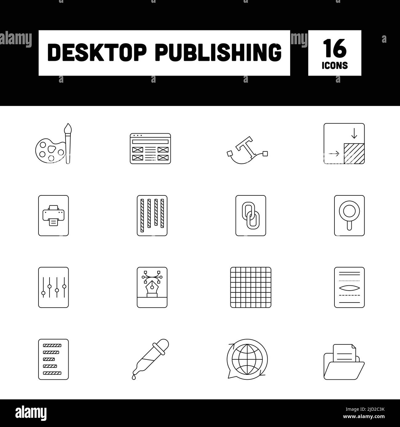 Desktop publishing vector vectors hi-res stock photography and images ...