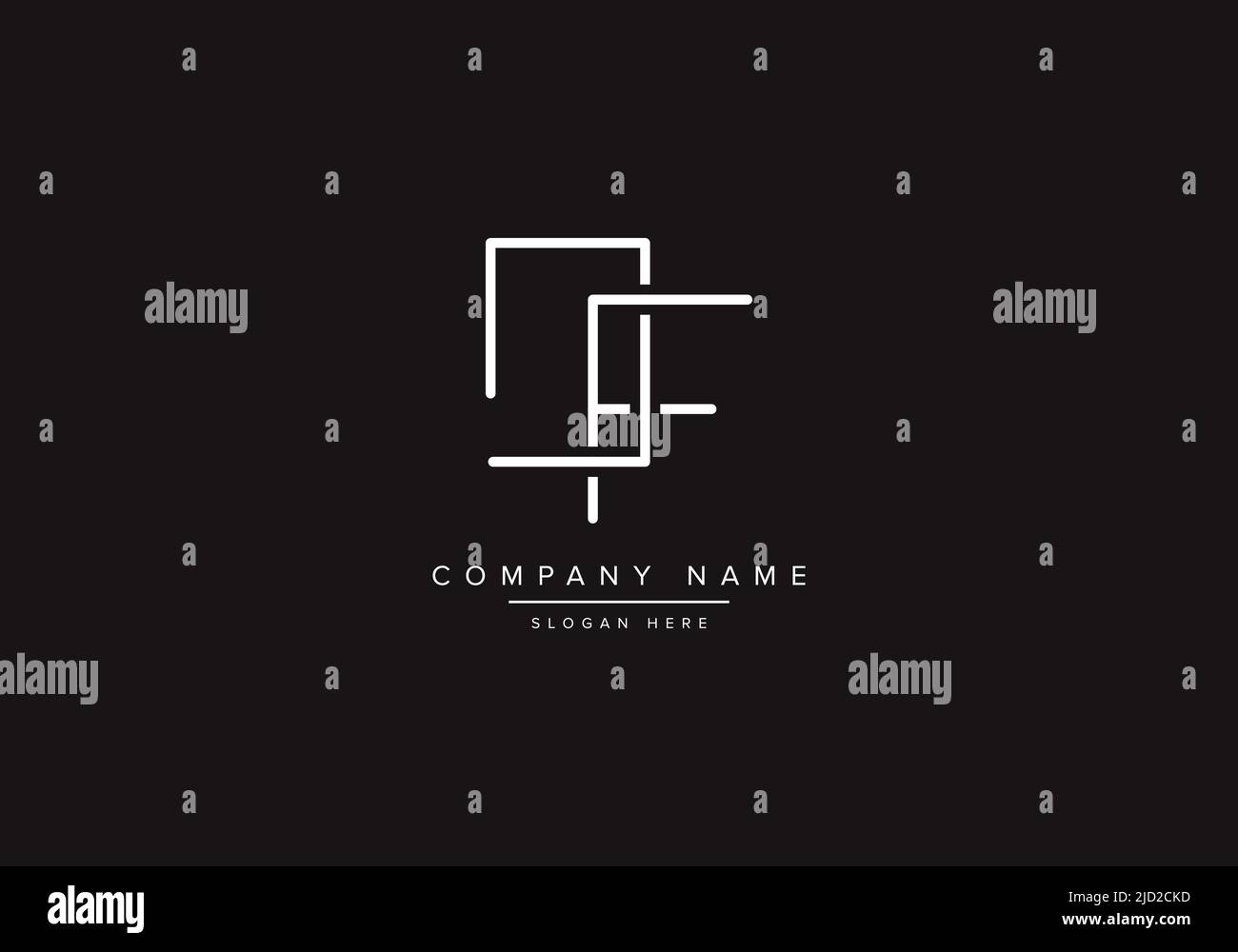 Alphabet letter icon logo OF Stock Vector Image & Art - Alamy