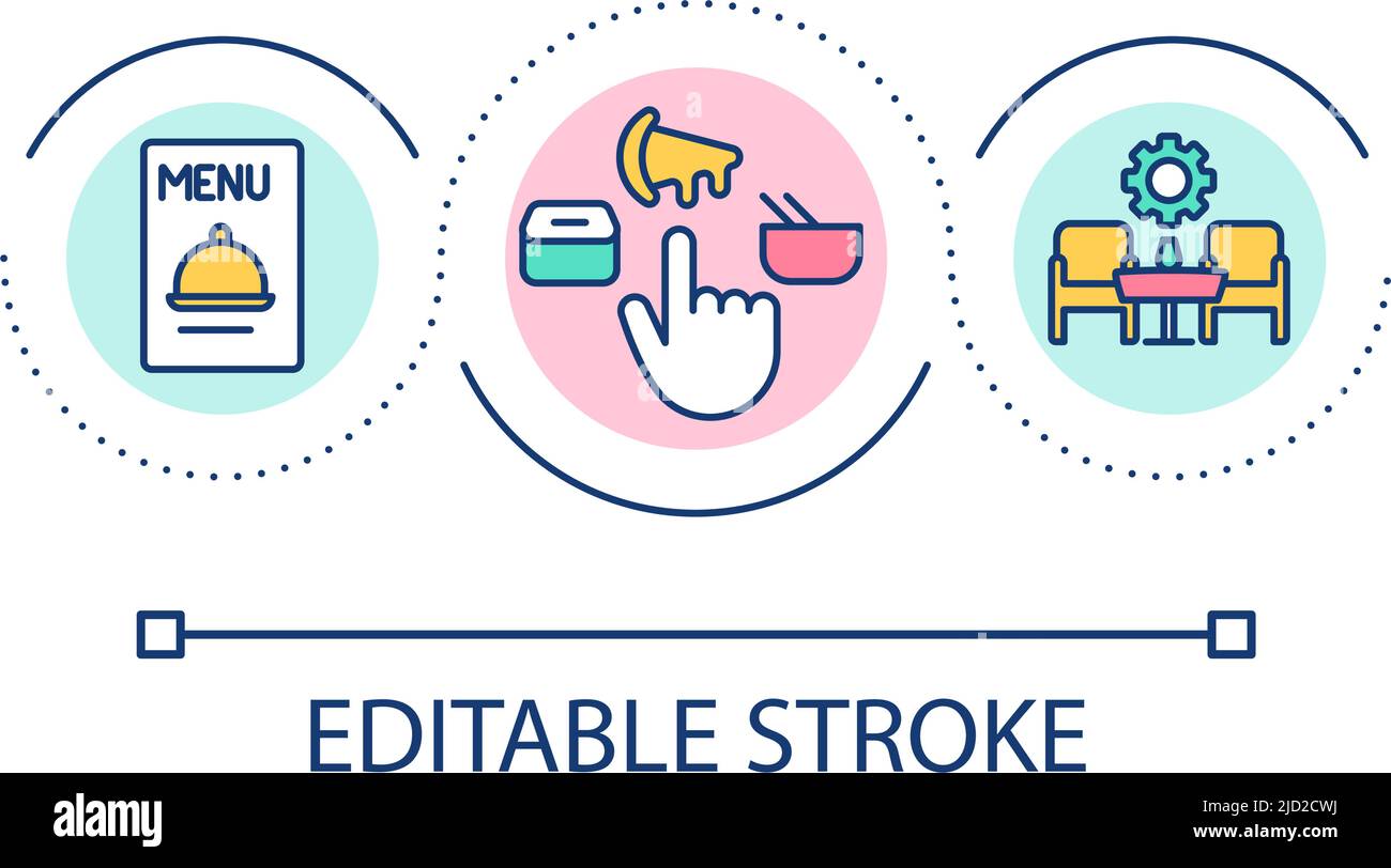 Creating menu Stock Vector Images - Alamy