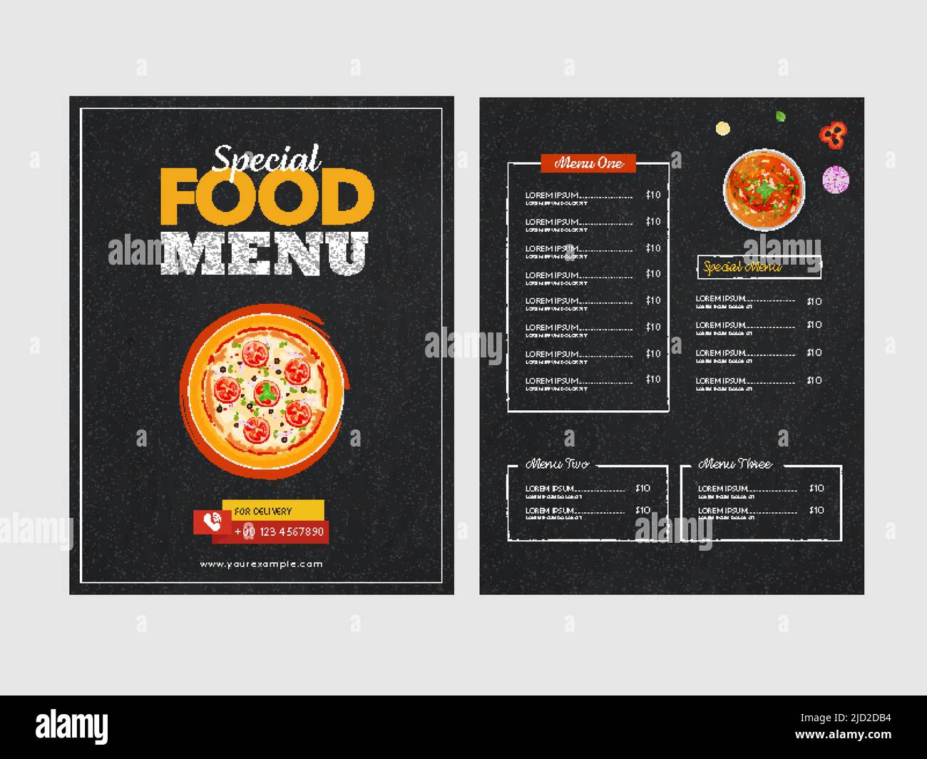 Food Menu Card Template