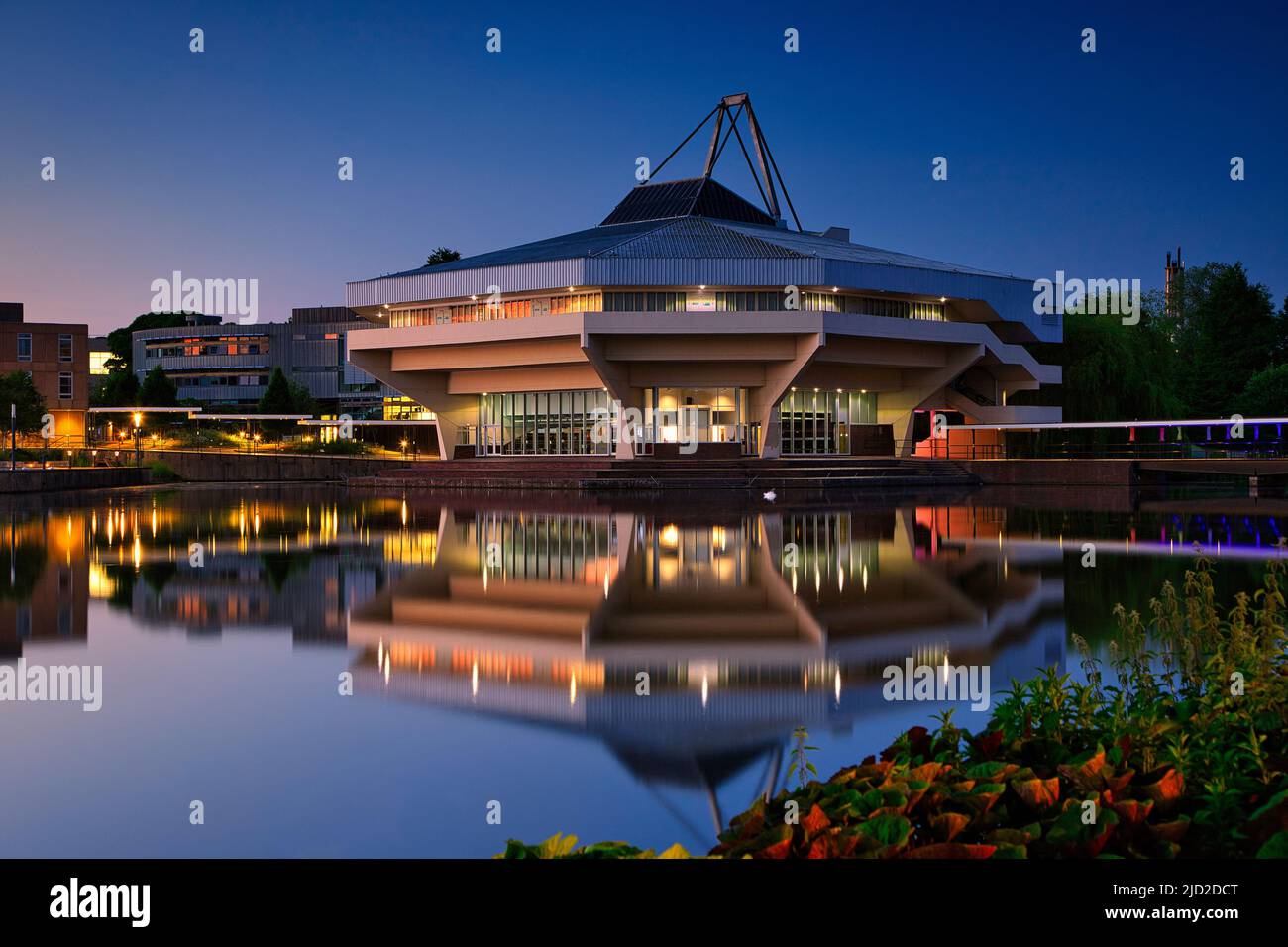 Central Hall at the University of York Stock Photo - Alamy