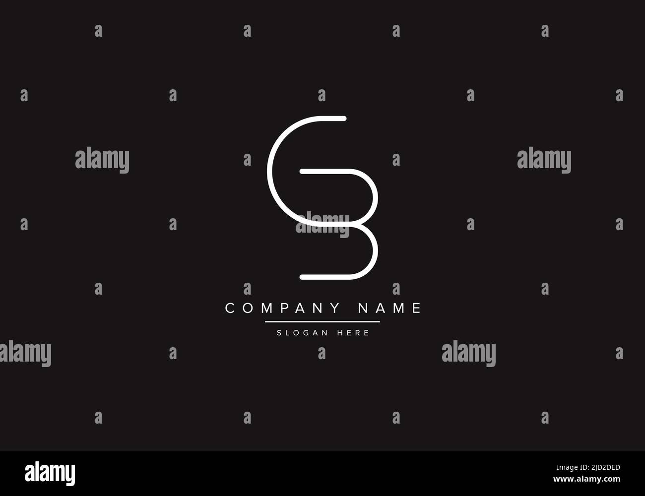 Cb logo design hi-res stock photography and images - Alamy