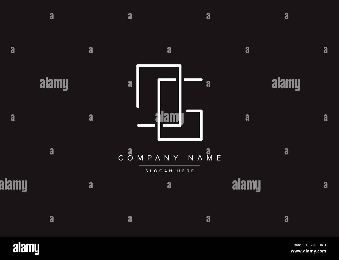 Og logo design hi-res stock photography and images - Alamy