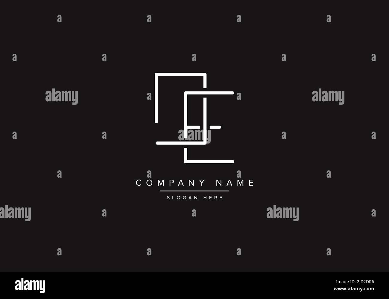 Logo de line art hi-res stock photography and images - Alamy