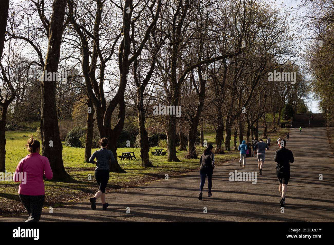 Queens park parkrun hi-res stock photography and images - Alamy