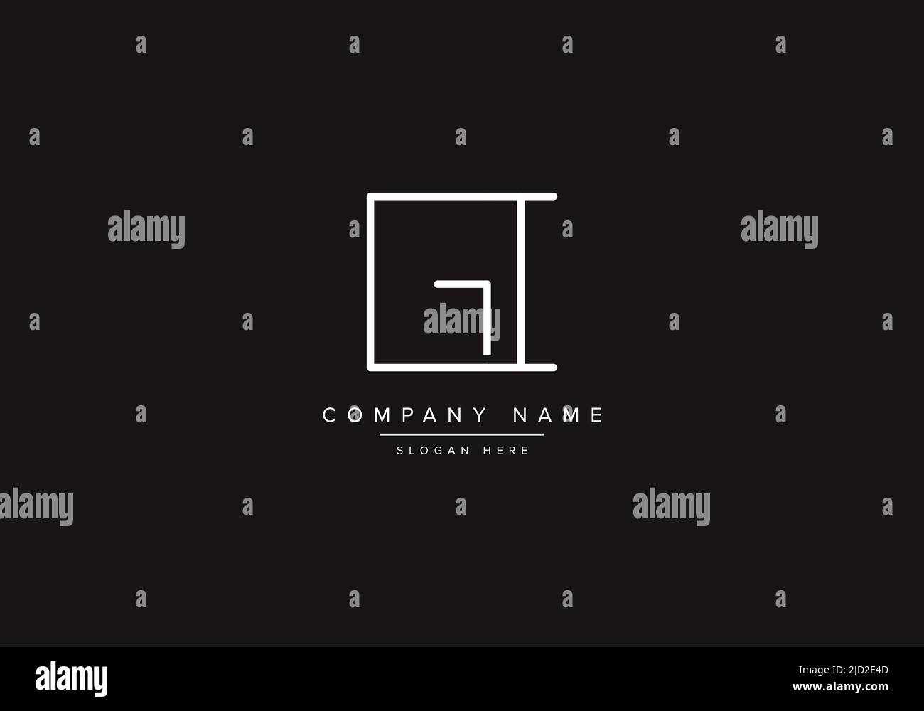 GI logo design vector illustration template Stock Vector Image & Art ...