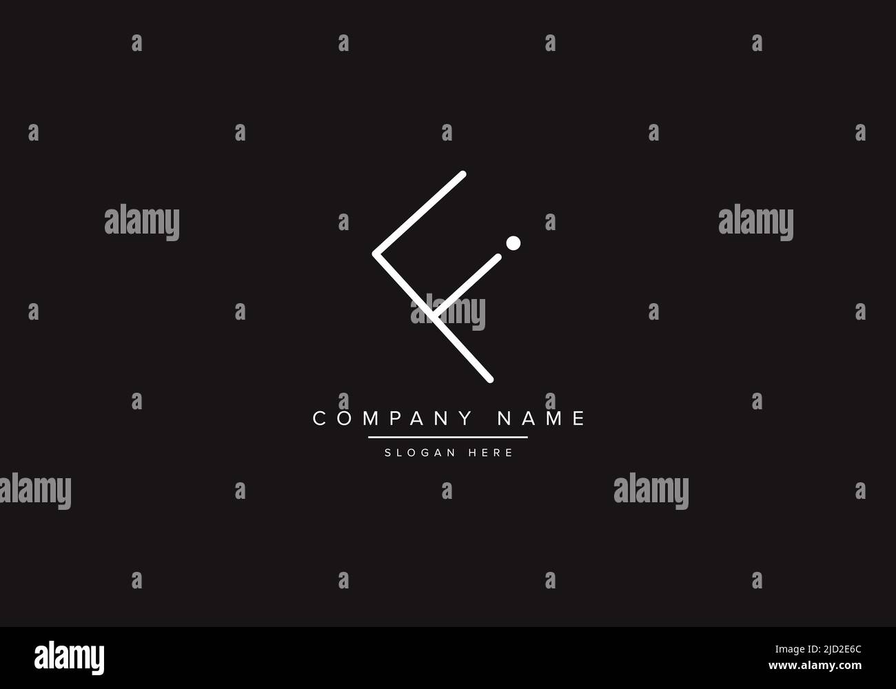 FI logo design vector illustration template Stock Vector Image & Art ...