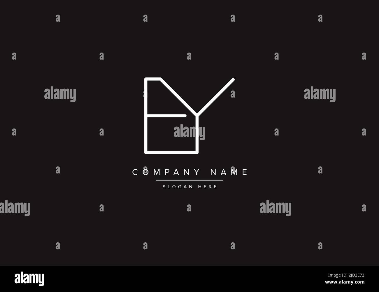 EY logo design vector illustration template Stock Vector Image & Art ...