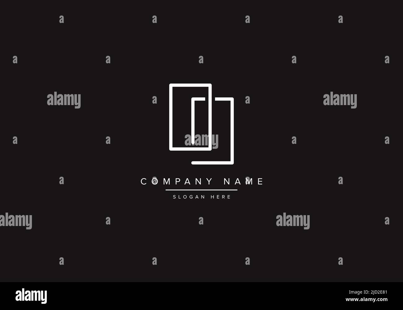 OD logo design vector illustration template Stock Vector Image & Art ...