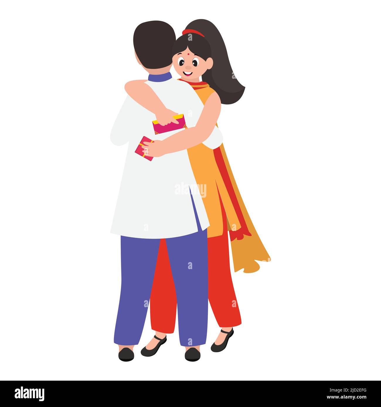Portrait indian teenage girl hugging hi-res stock photography and ...