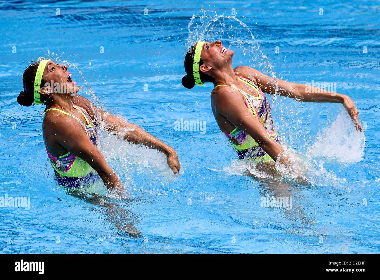 Synchronized swimming korea hi-res stock photography and images - Alamy