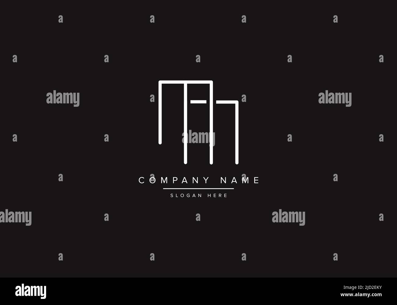 MM logo design vector illustration template Stock Vector Image & Art ...
