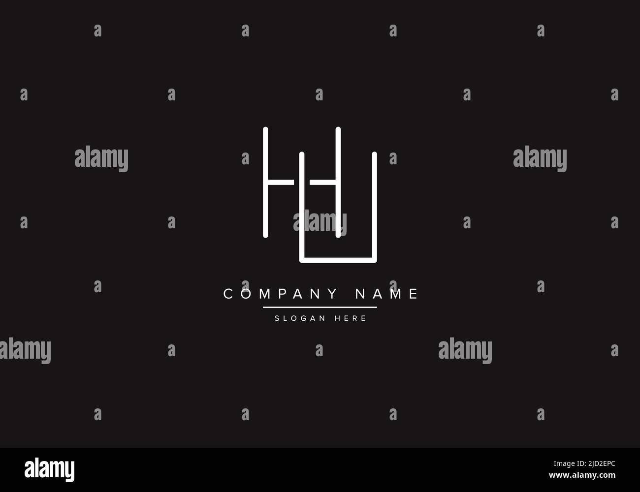 Hu logo Stock Vector Images - Alamy