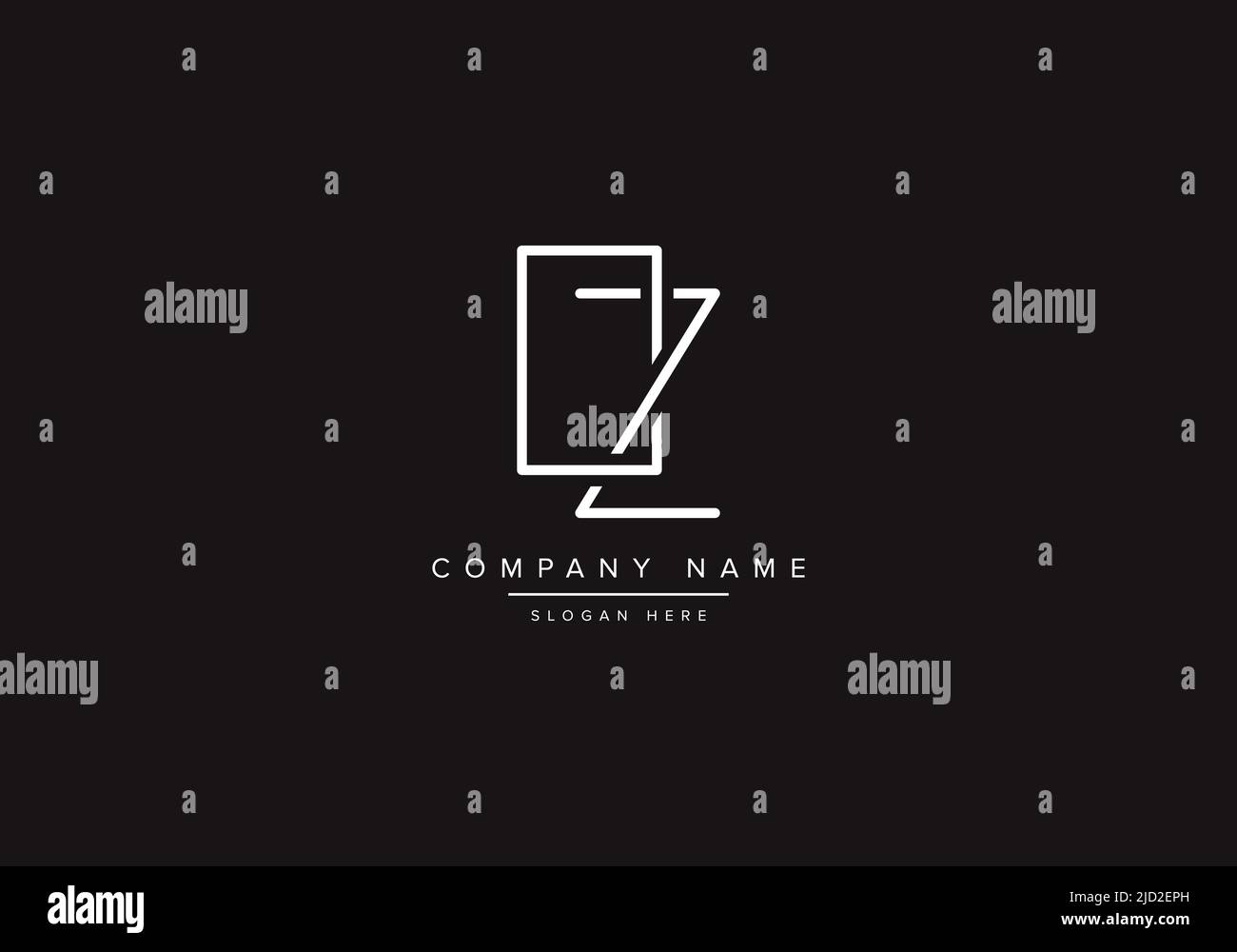 OZ logo design vector illustration template Stock Vector Image & Art ...