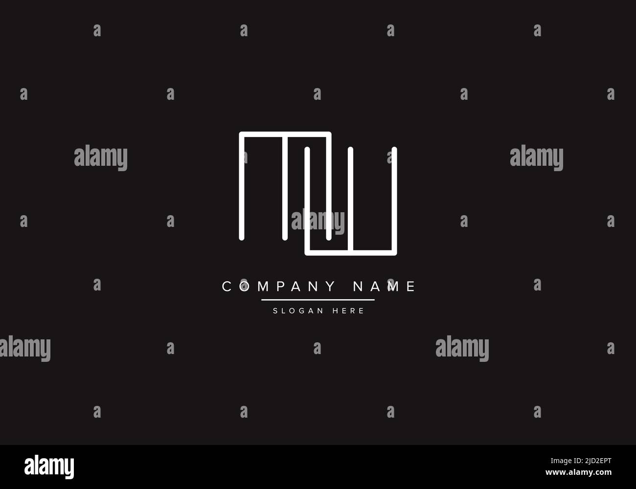 MU logo design vector illustration template Stock Vector Image & Art ...