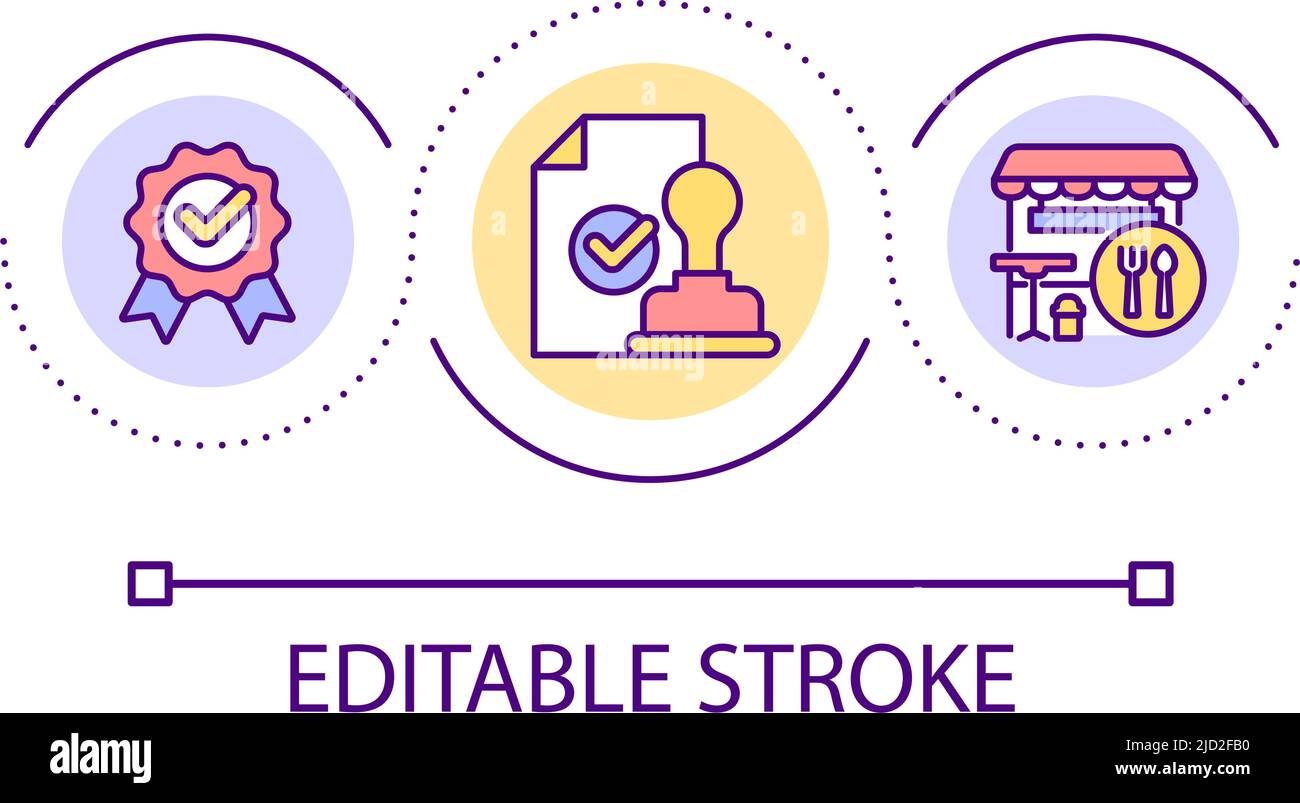 Franchise restaurant Stock Vector Images - Alamy