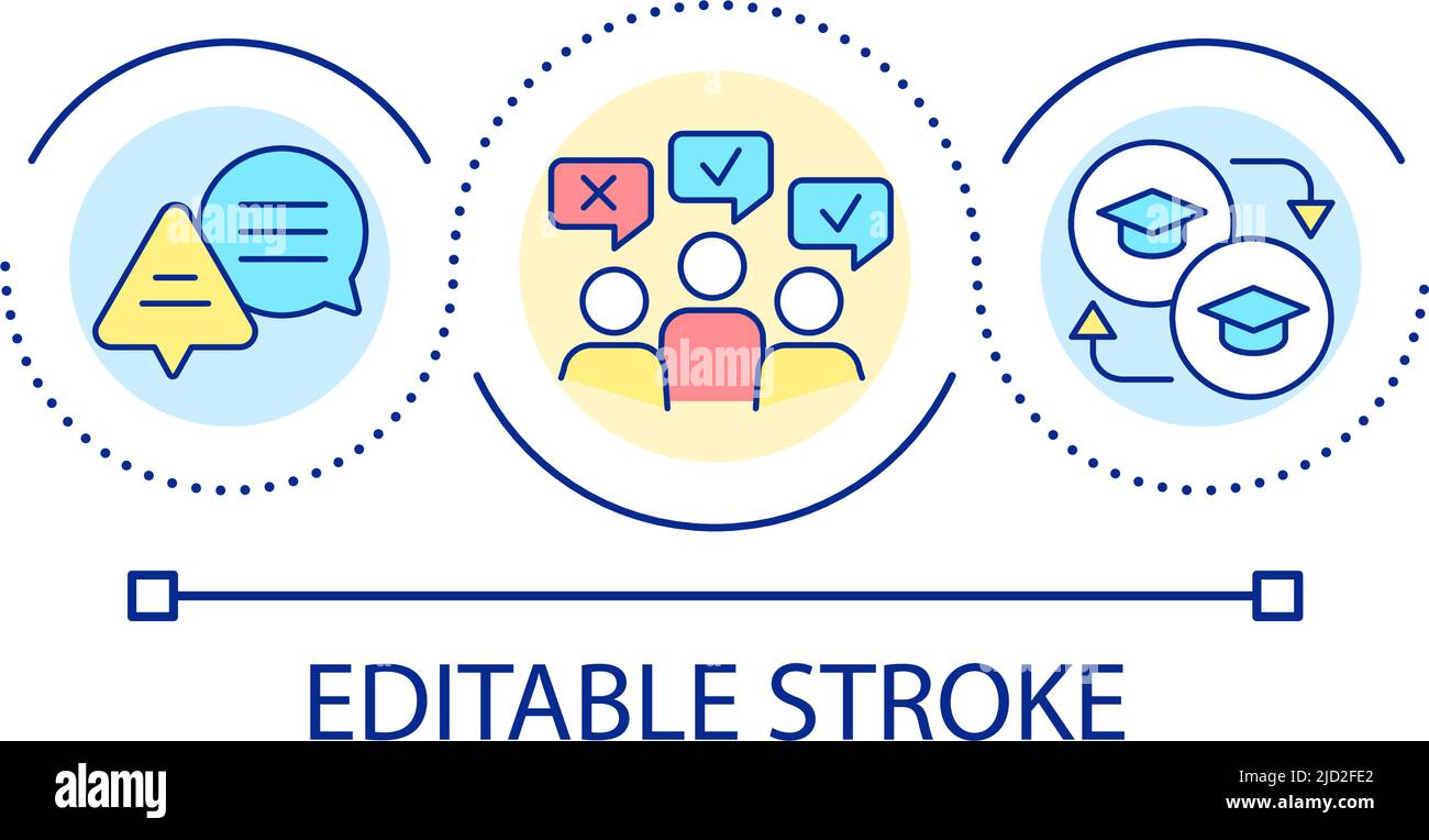 Different approach the Stock Vector Images - Alamy