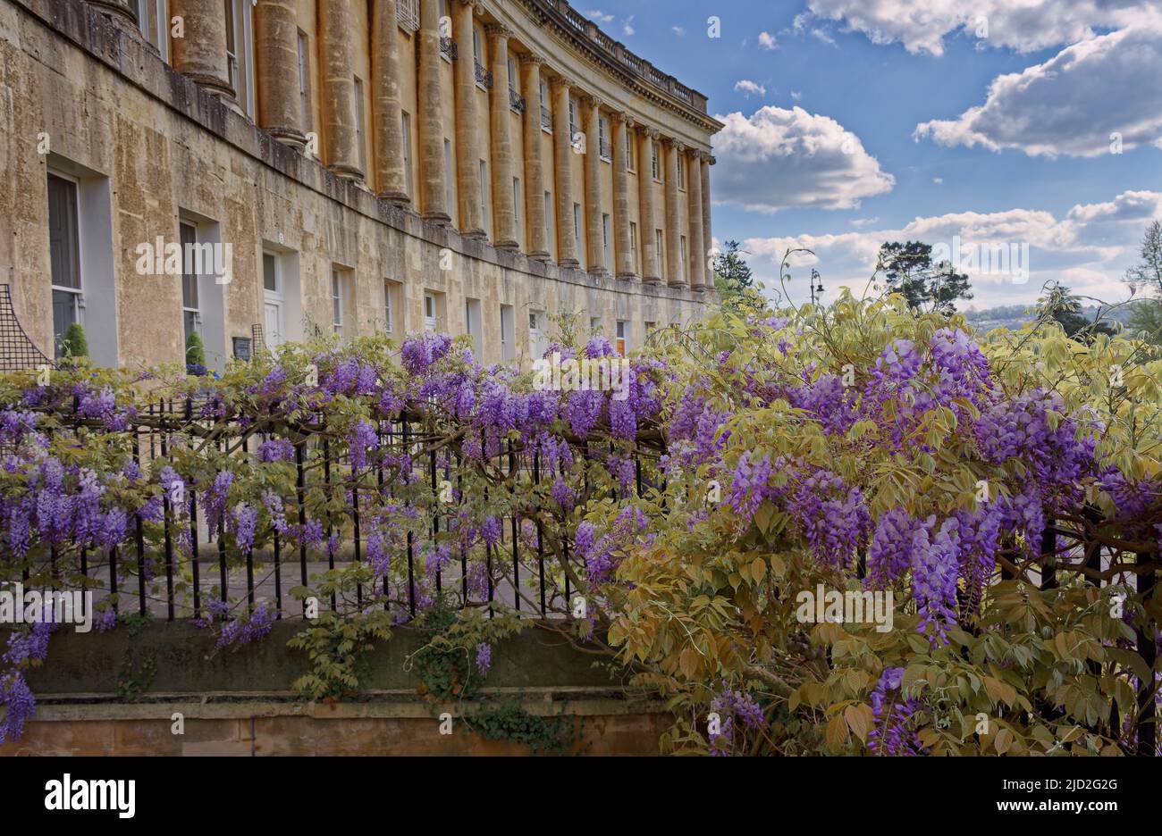Spring colour in Bath Stock Photo - Alamy