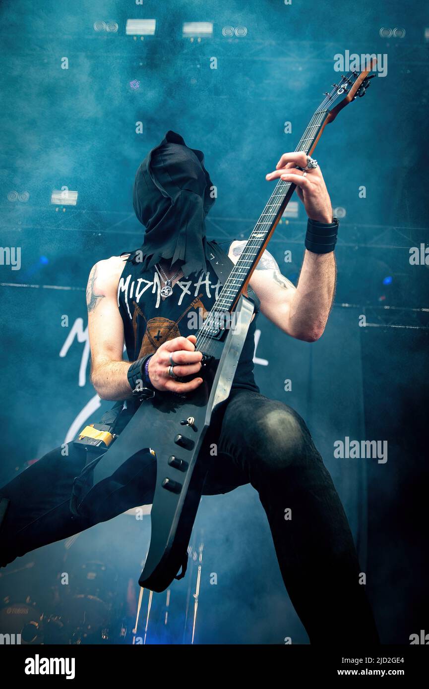 Copenhagen, Denmark. 16th June, 2022. The American metal band Midnight ...