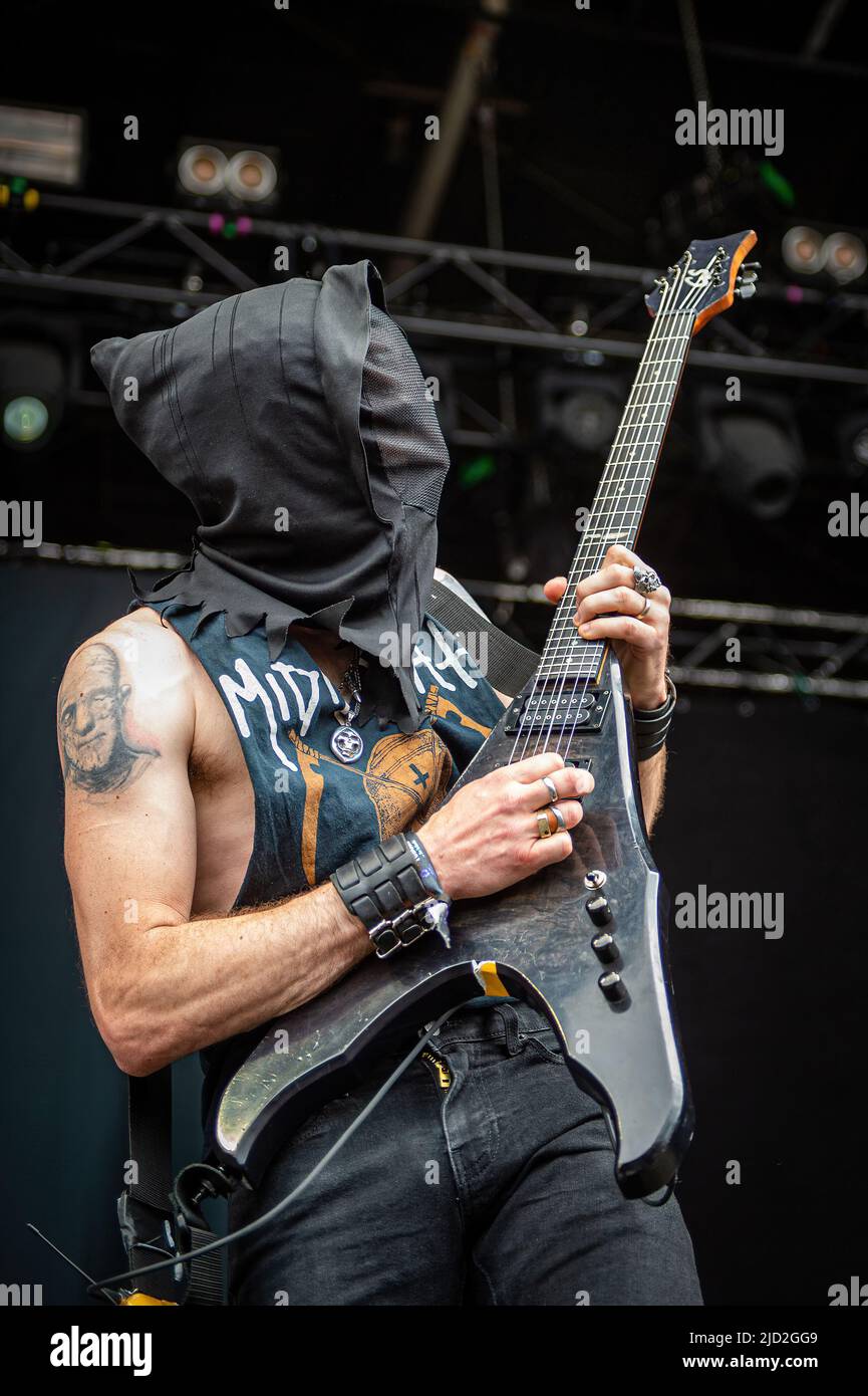 Copenhagen, Denmark. 16th June, 2022. The American metal band Midnight ...