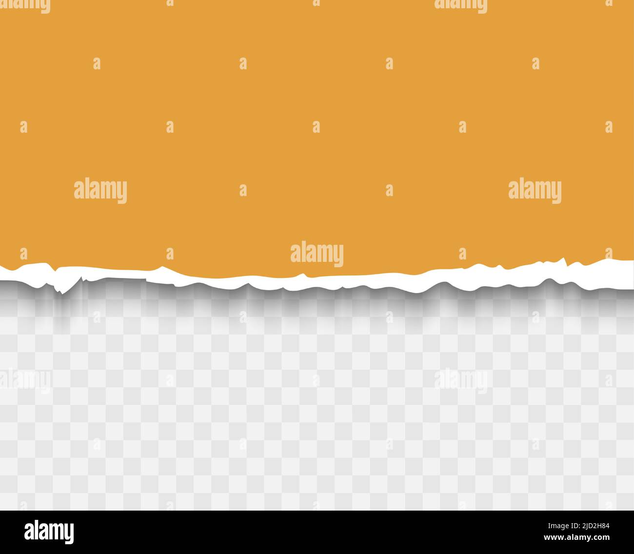 Ripped edges torn paper sheet. Realistic vector paper texture. Paper ...