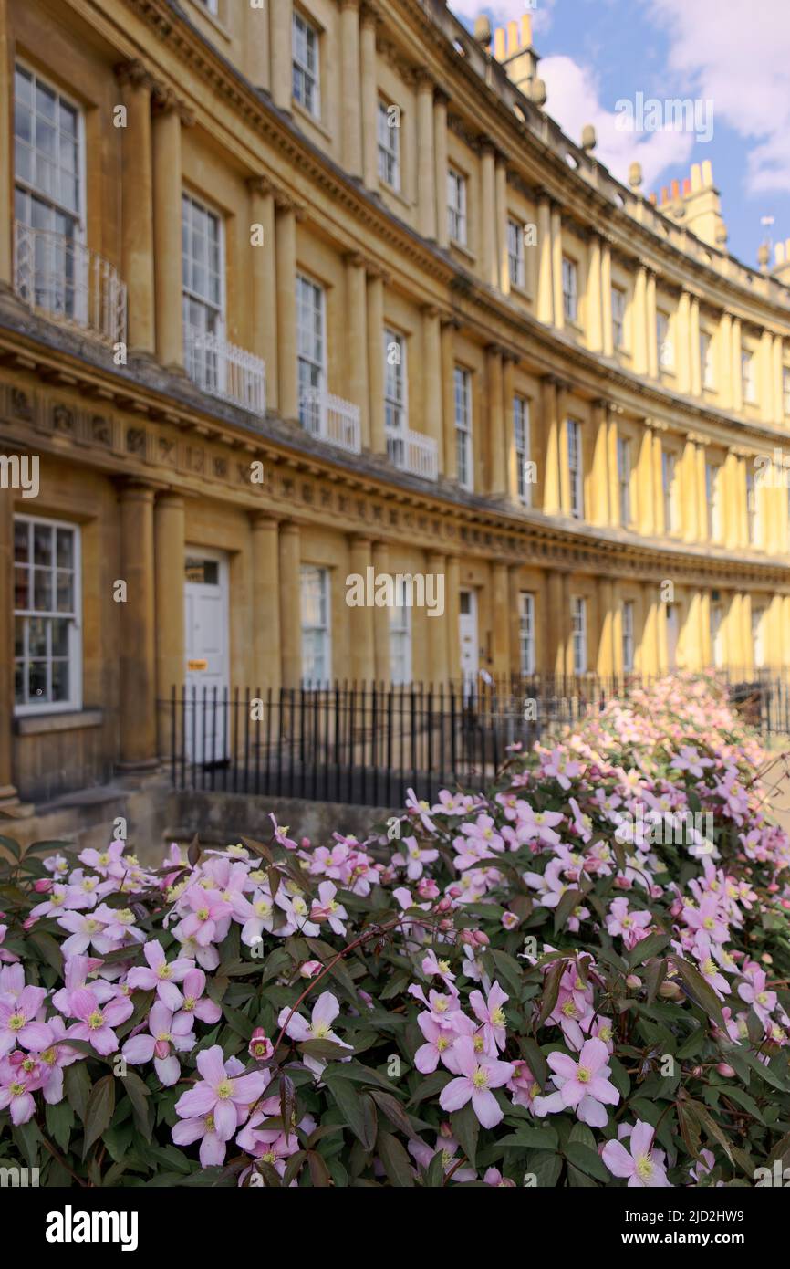 Spring colour in Bath Stock Photo - Alamy