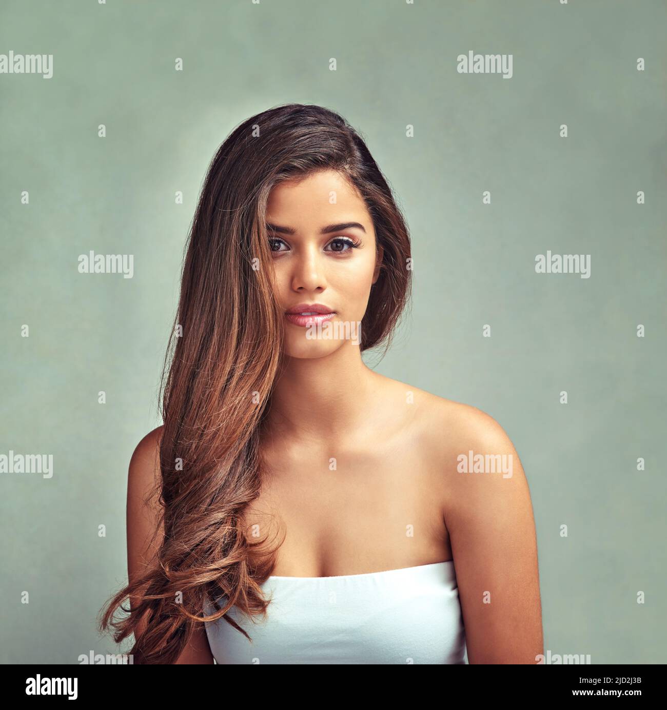 When it comes to beauty, shes a natural. Studio portrait of a beautiful ...