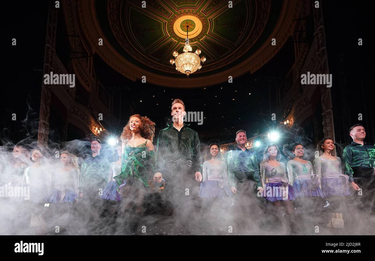Fergus Fitzpatrick (centre right) and Amy Mae Dolan (centre left), and ...