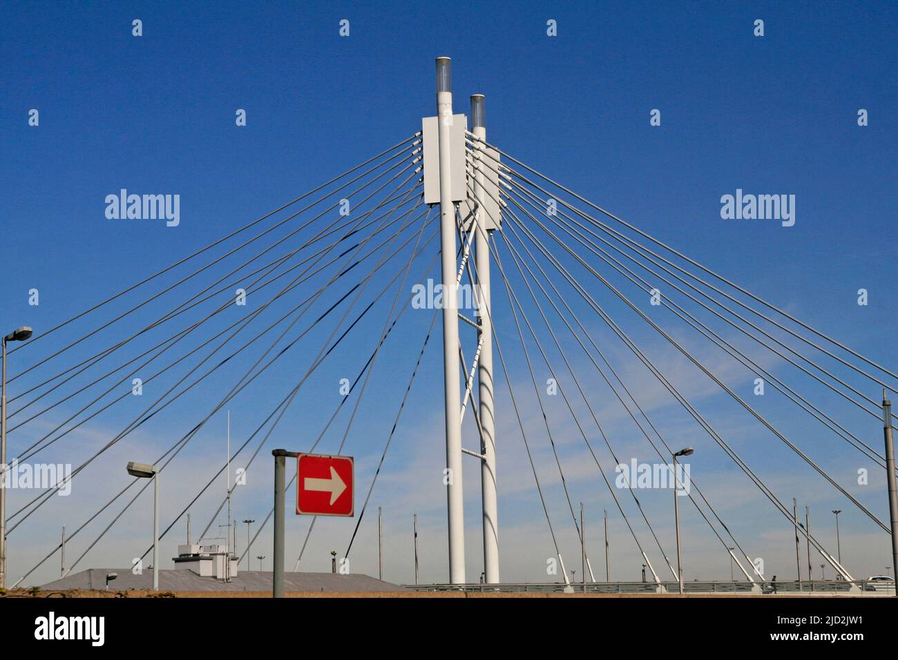 Nelson Mandela Bridge connecting Braamfontein and Newton, Braamfontein ...