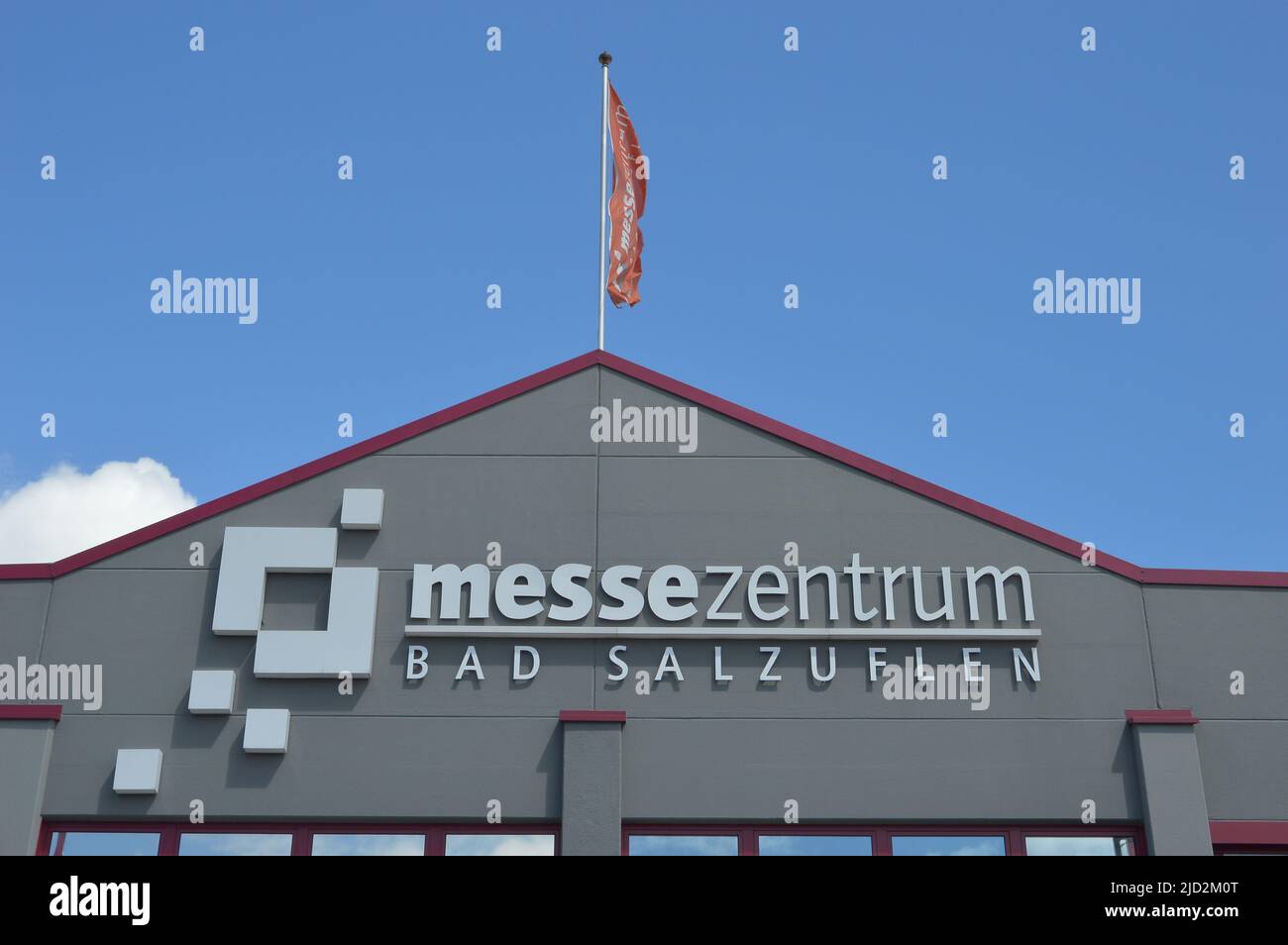 fair building in Bad Salzuflen, Germany Stock Photo - Alamy