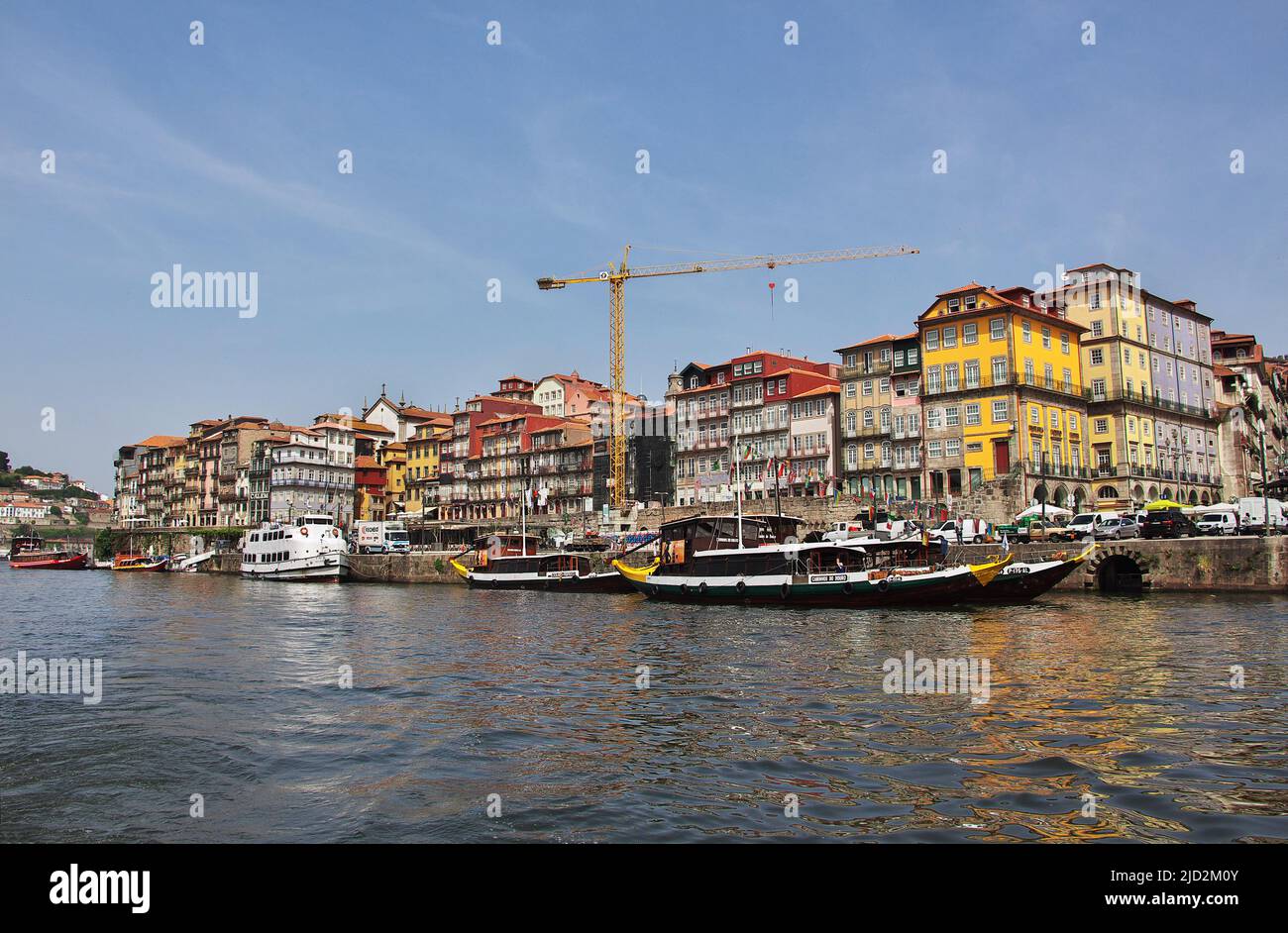 The waterfront of Rio Douro in Porto, Portugal Stock Photo - Alamy