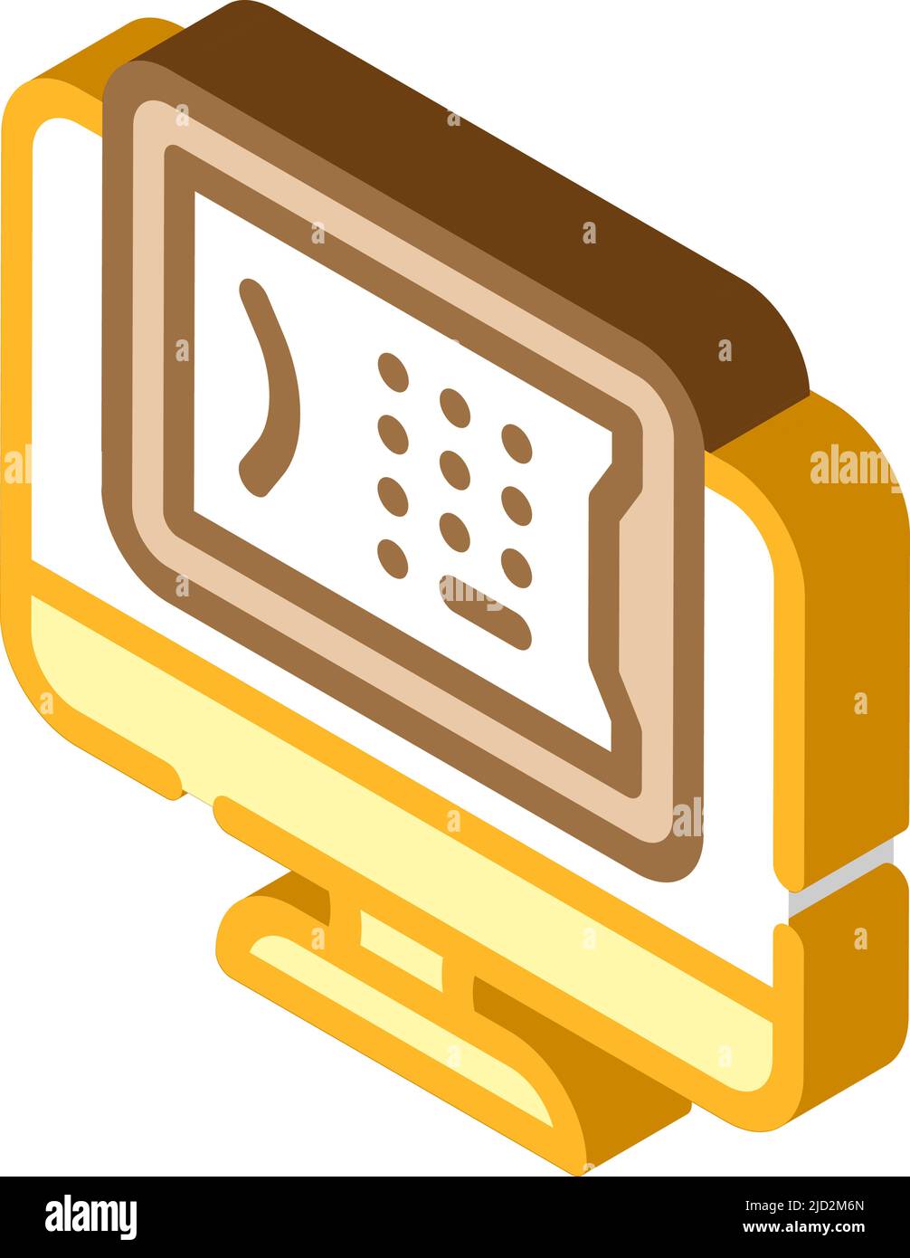 digital bank safe isometric icon vector illustration Stock Vector Image ...