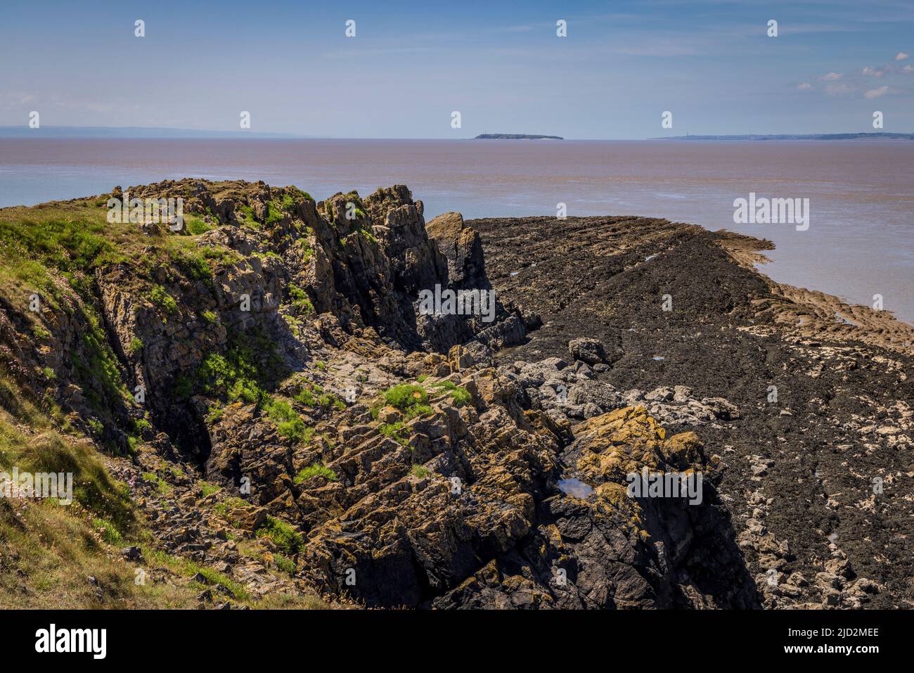 Flat holme island hi-res stock photography and images - Alamy