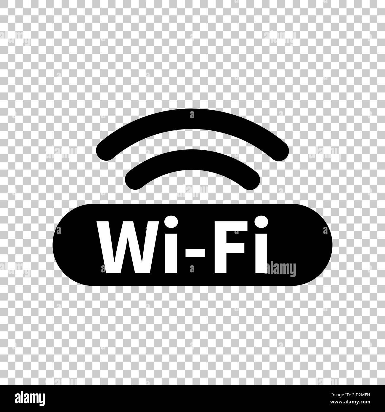 Wi-Fi icon and Wi-Fi logo box. Editable vector Stock Vector Image & Art ...