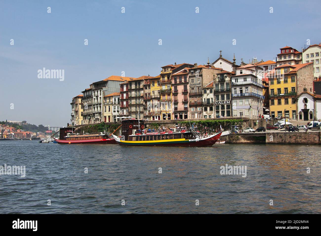 The waterfront of Rio Douro in Porto, Portugal Stock Photo - Alamy