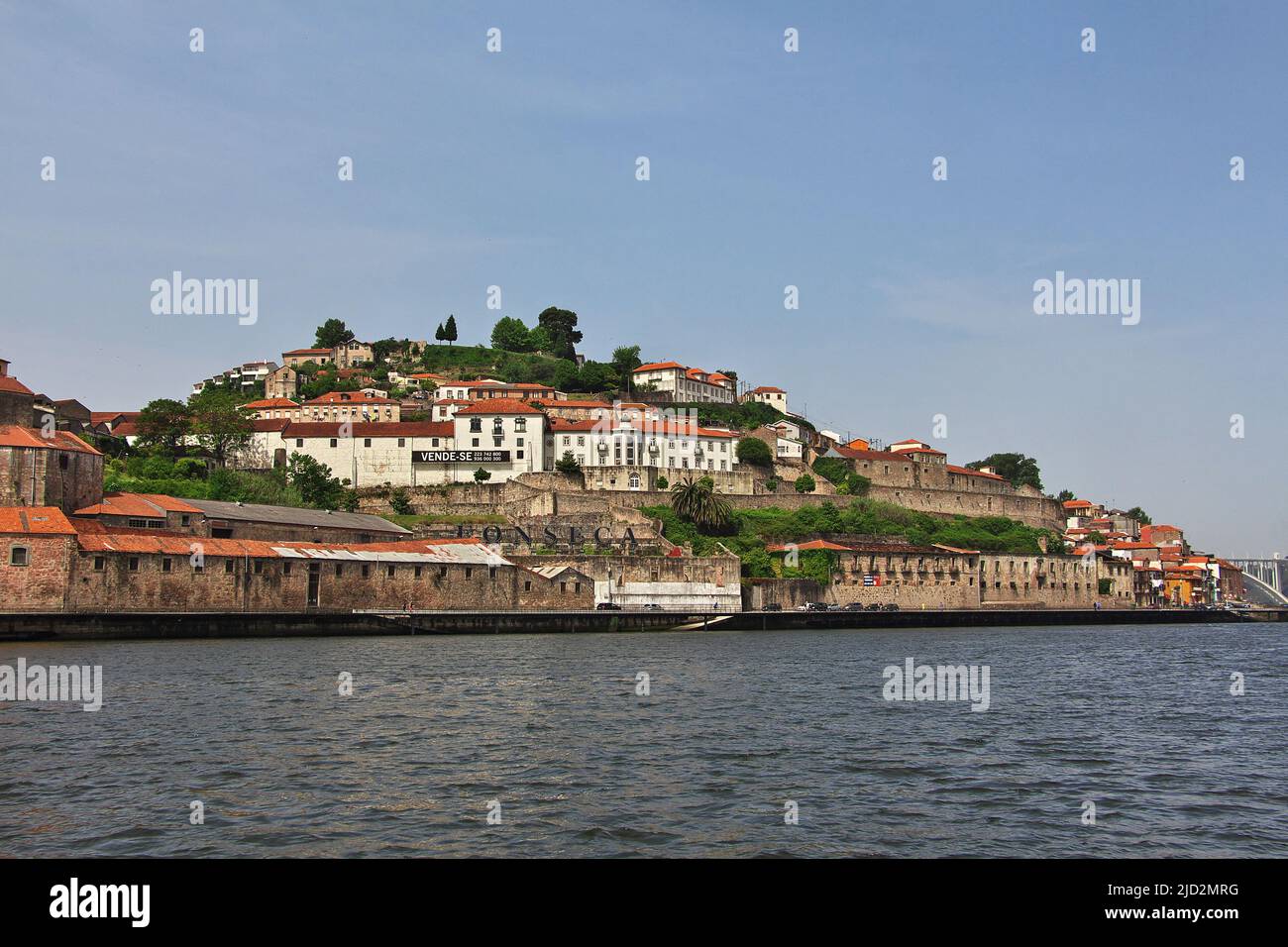 The waterfront of Rio Douro in Porto, Portugal Stock Photo - Alamy