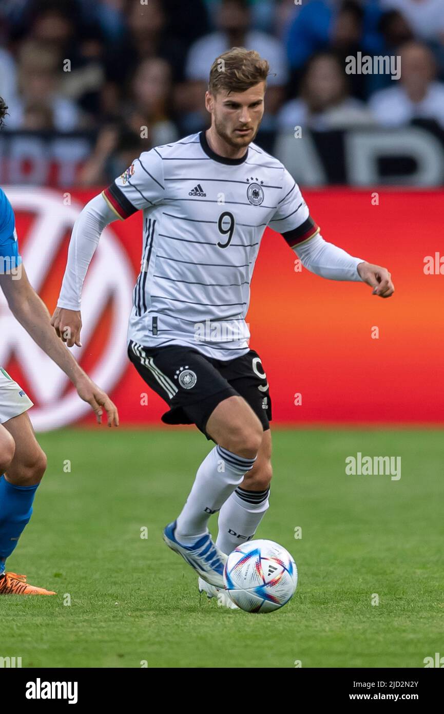 Timo Werner (Germany) during the Uefa Uefa Nations League 2022 2023 ...