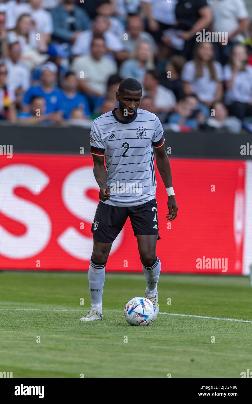 Antonio Rudiger (Germany) during the Uefa Uefa Nations League 2022 2023 ...