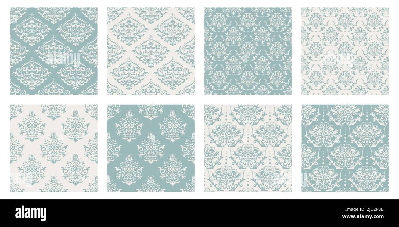 Geometric damask pattern in Cut Out Stock Images & Pictures - Alamy