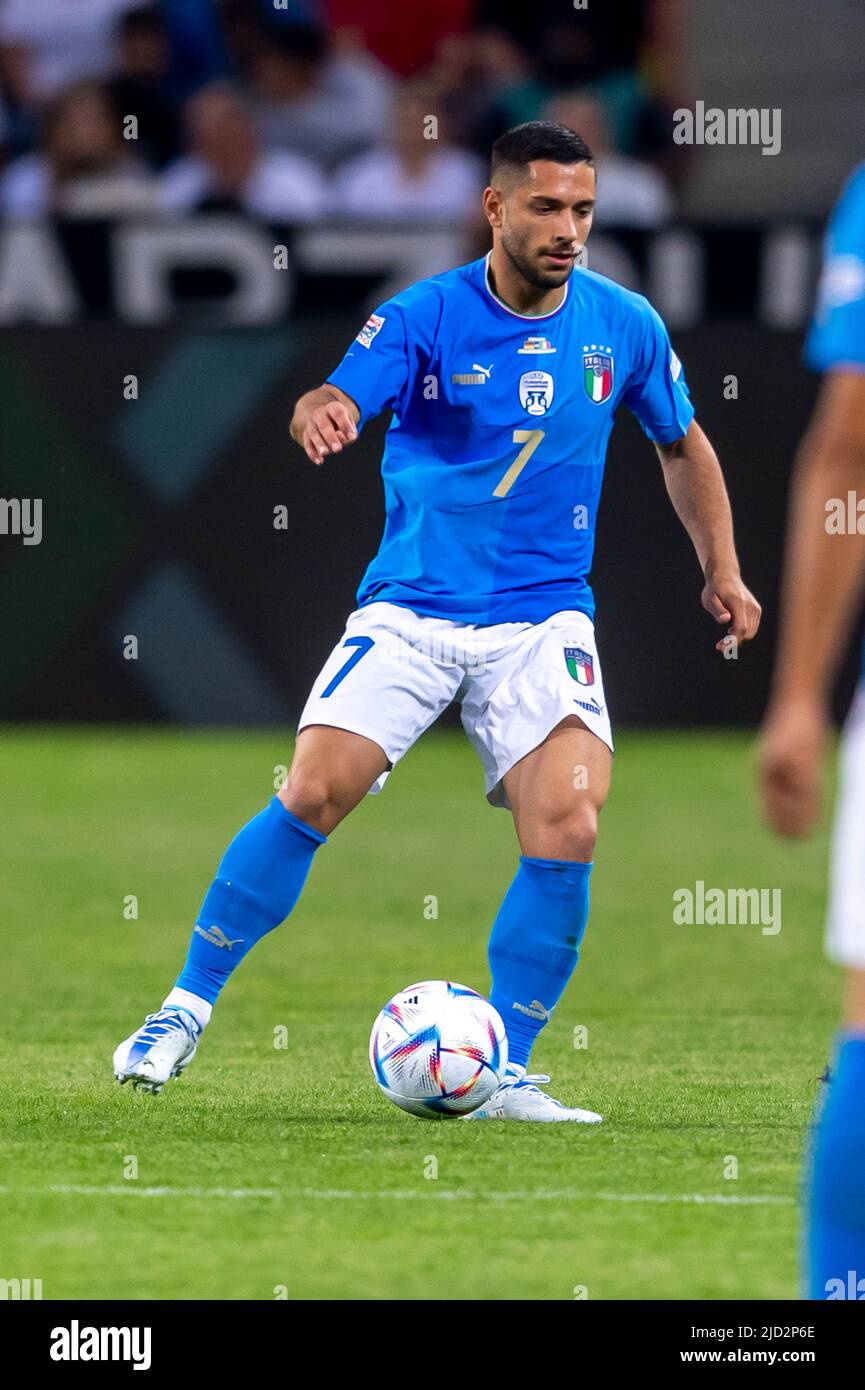 Gianluca Caprari (Italy) during the Uefa Uefa Nations League 2022 2023 ...