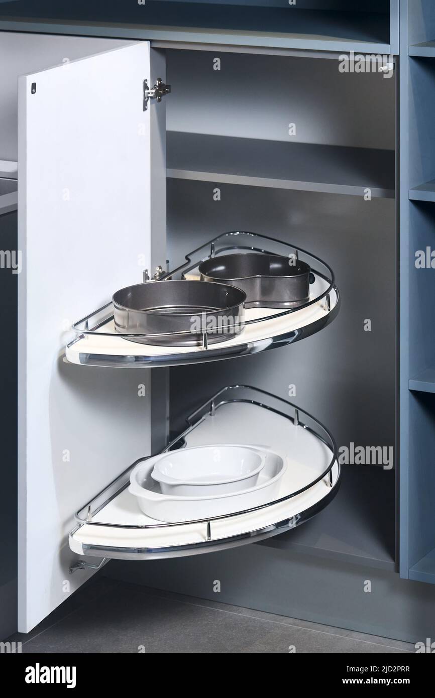 Kitchen access mechanism Magic corner for Blind Corner Cabinets ...