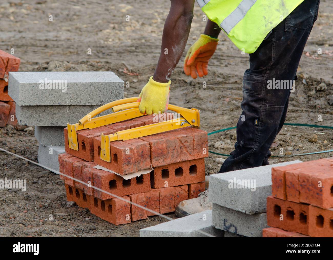 Brick lifter hi-res stock photography and images - Alamy