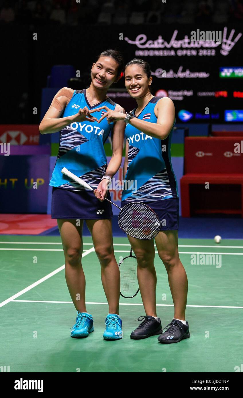Jakarta, Indonesia. 17th June, 2022. Thailand's Jongkolphan ...