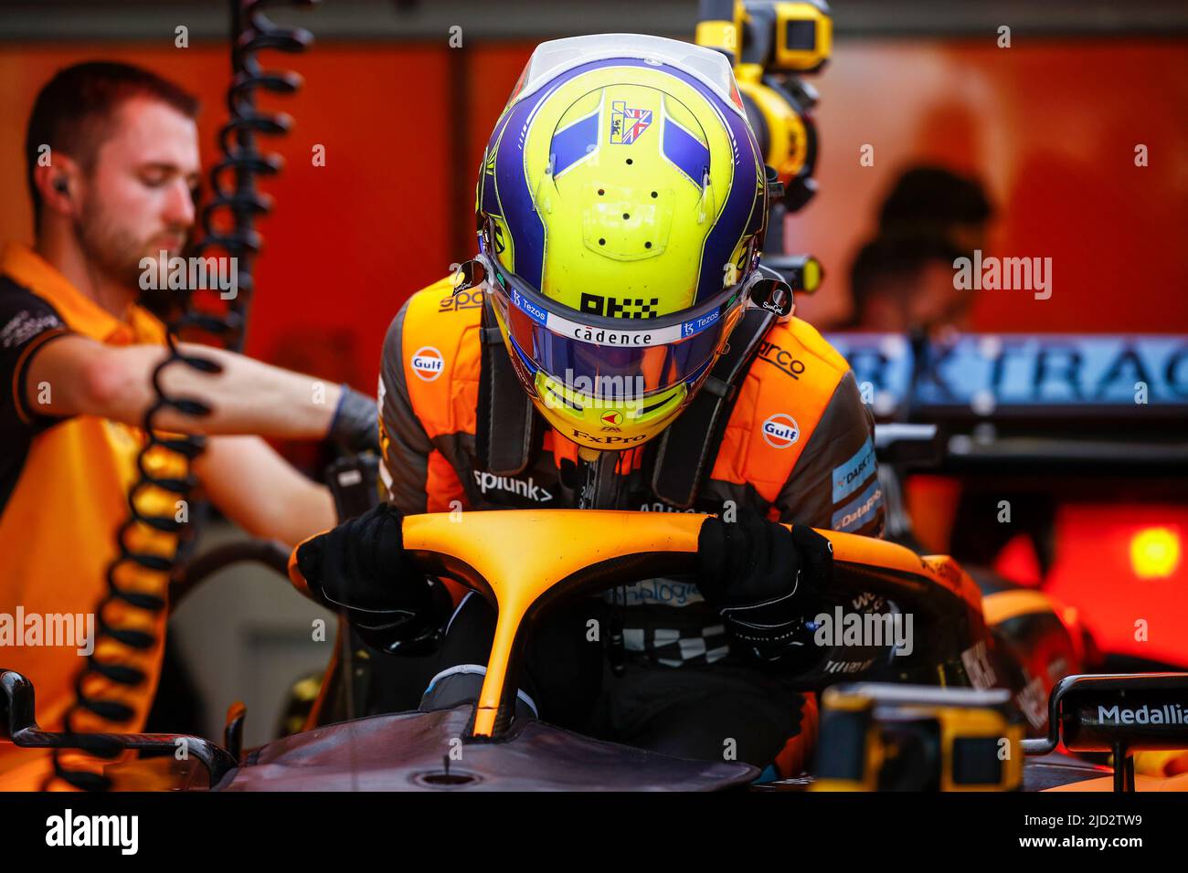 #4 Lando Norris (GBR, McLaren F1 Team), F1 Grand Prix of Azerbaijan at ...