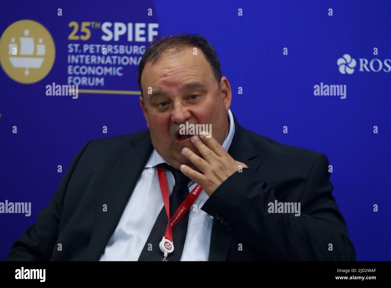 Saint Petersburg, Russia 17 June 2022: St. Petersburg International ...