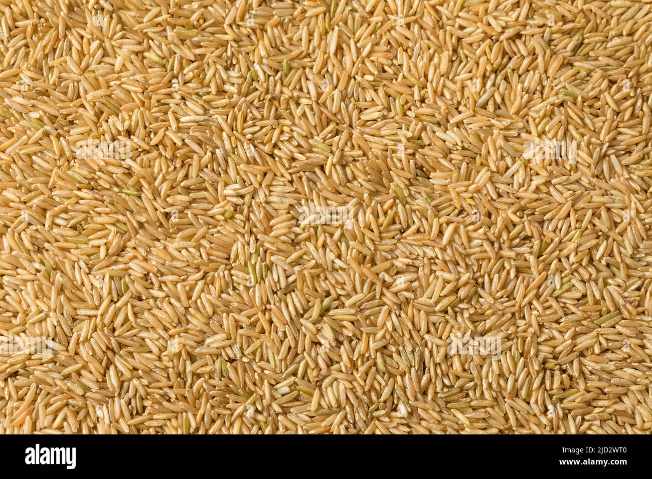 Raw Organic Dry Brown Rice Ready to Cook Stock Photo - Alamy