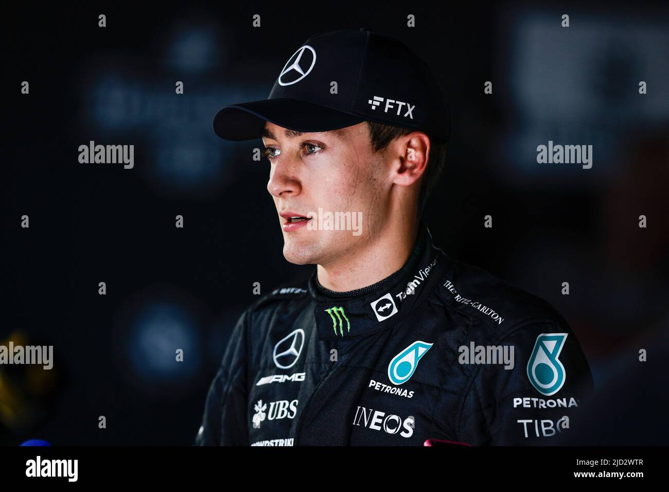 George russell 2022 portrait hi-res stock photography and images - Alamy