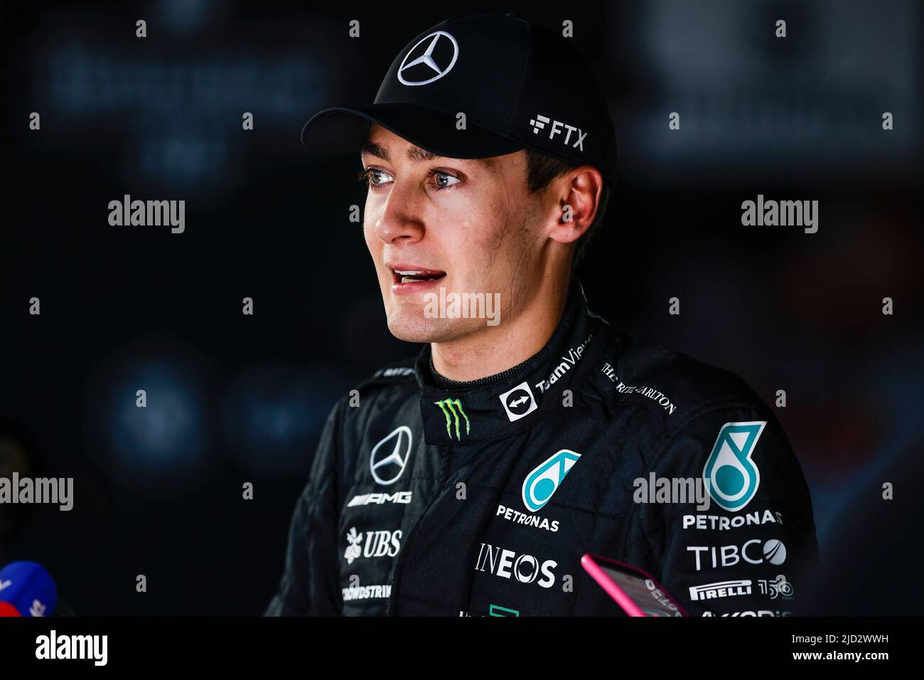 George russell 2022 portrait hi-res stock photography and images - Alamy