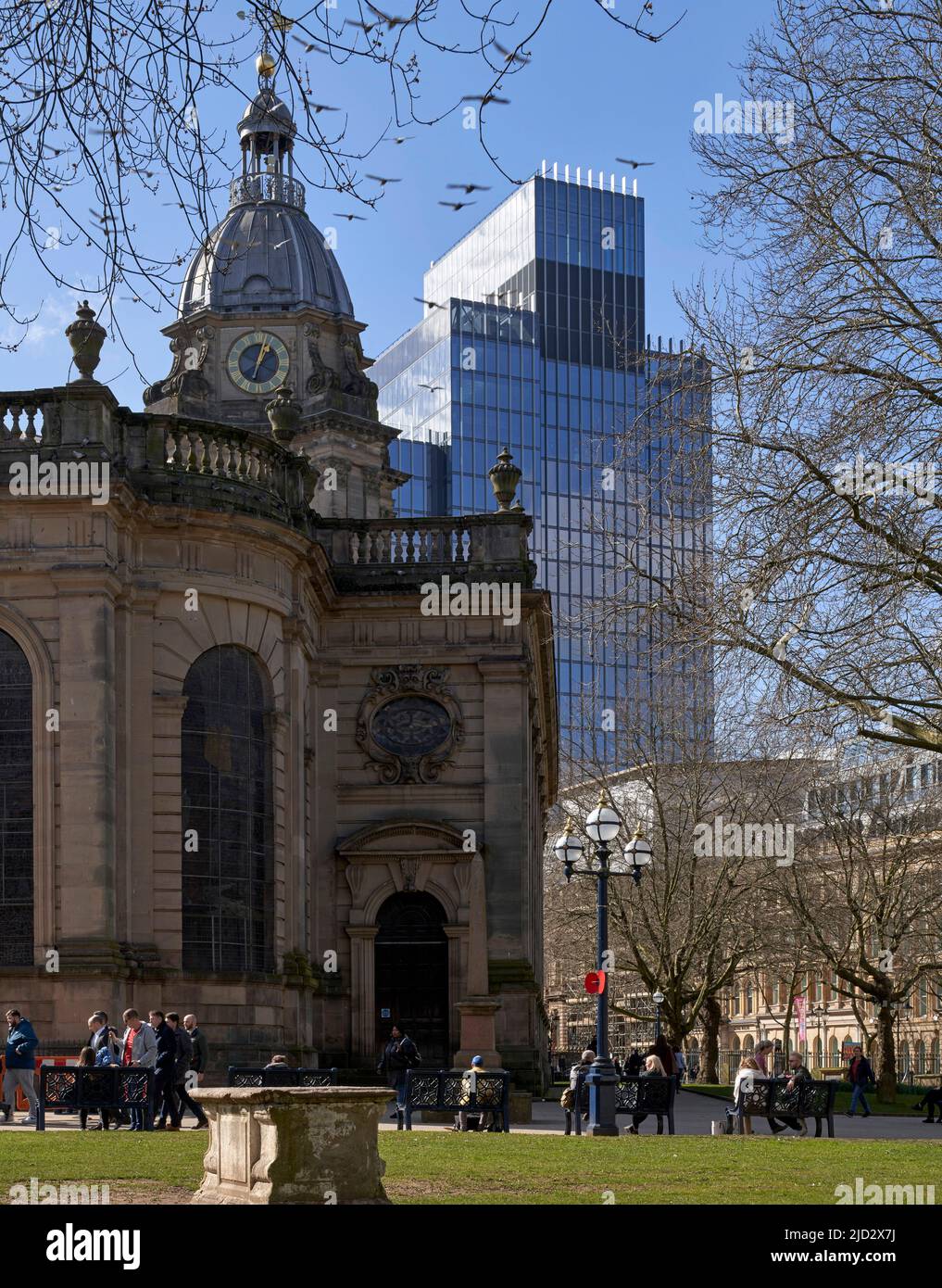 Overview from cathedral square. 103 Colmore Row, Birmingham, United ...